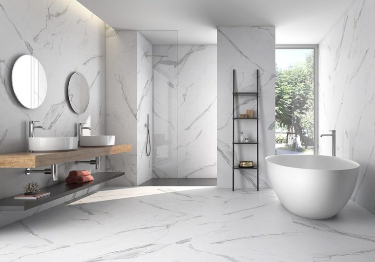 Statuary tiles. Glazed Porcelain & Ceramic Wall | Roca Tile
