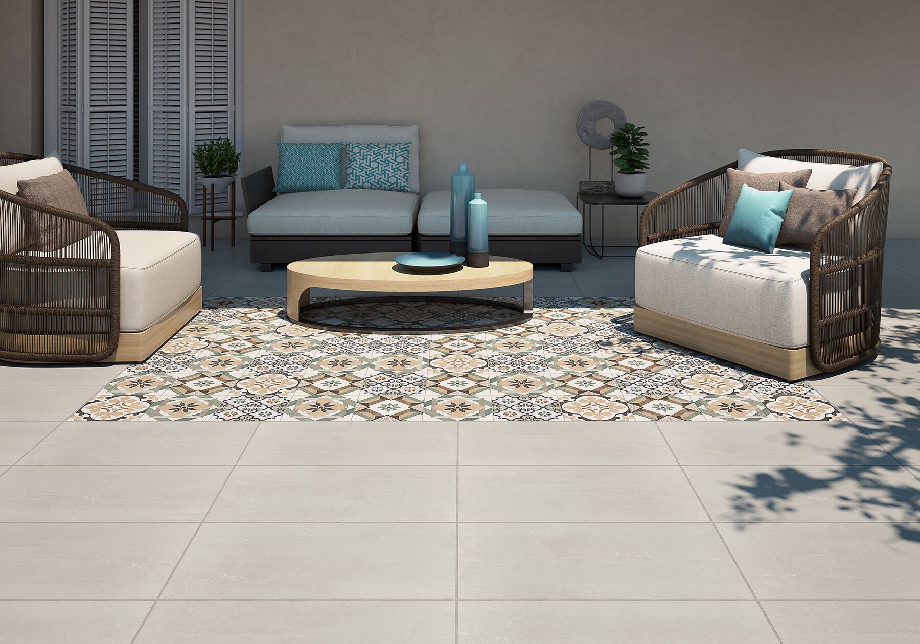 Avila tiles. Glazed Porcelain - Roca Tile USA
