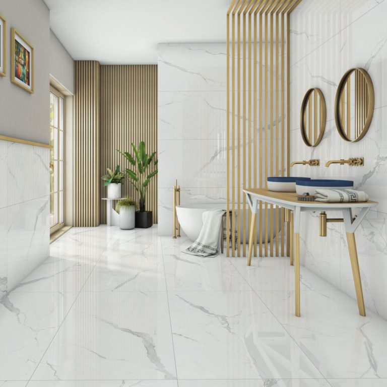 Crystal tiles. Polished Porcelain - Roca Tile USA